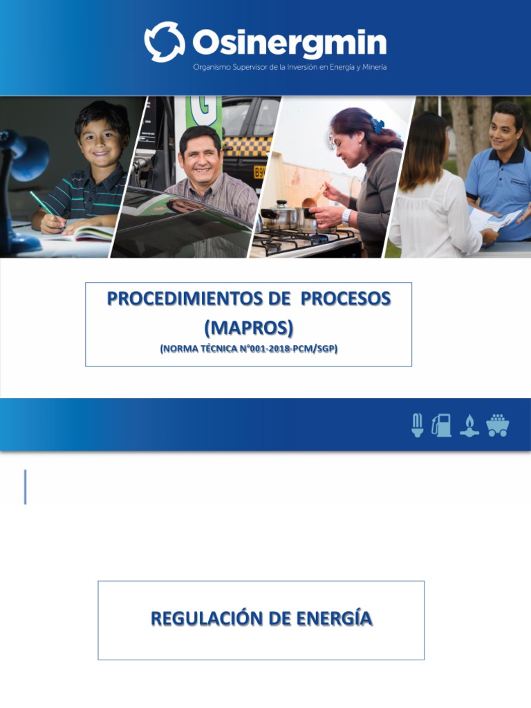 4.procedimientos de Procesos-Osinergmin | PDF | Distribución de energía eléctrica | Poder (Física)