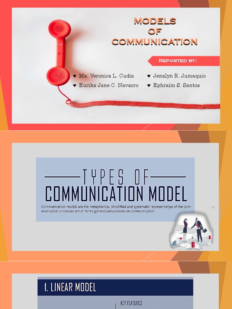Models of Communication | PDF | Communication | Psychological Concepts