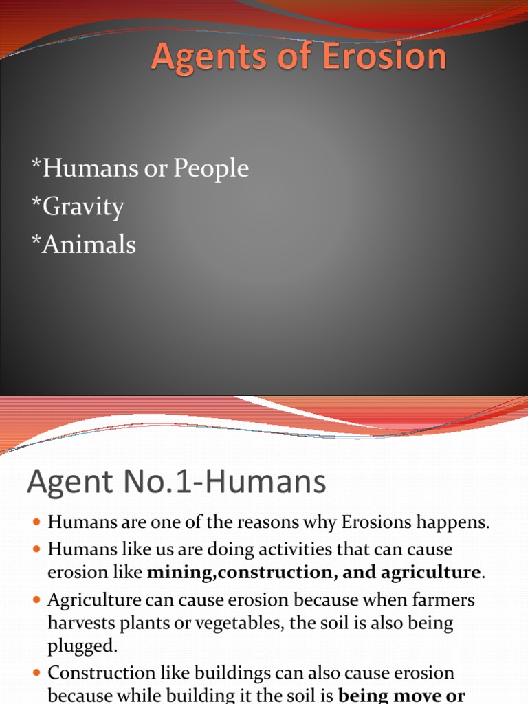 Agents of Erosion | PDF