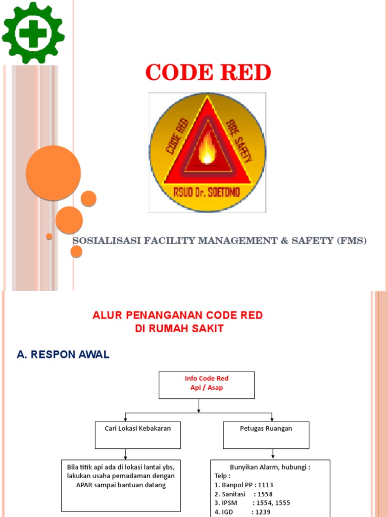Presentasi Code Red Di RSDS | PDF
