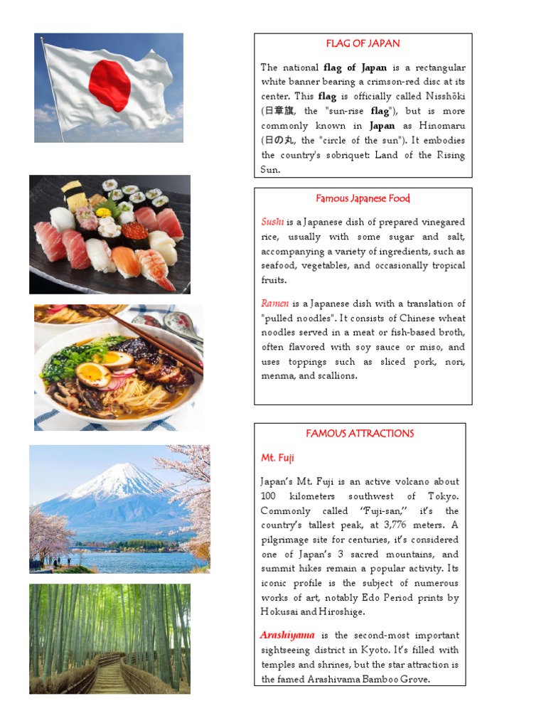 JAPAN | PDF | Japanese Cuisine | Foods