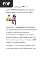 Las Jergas Mexicanas | PDF