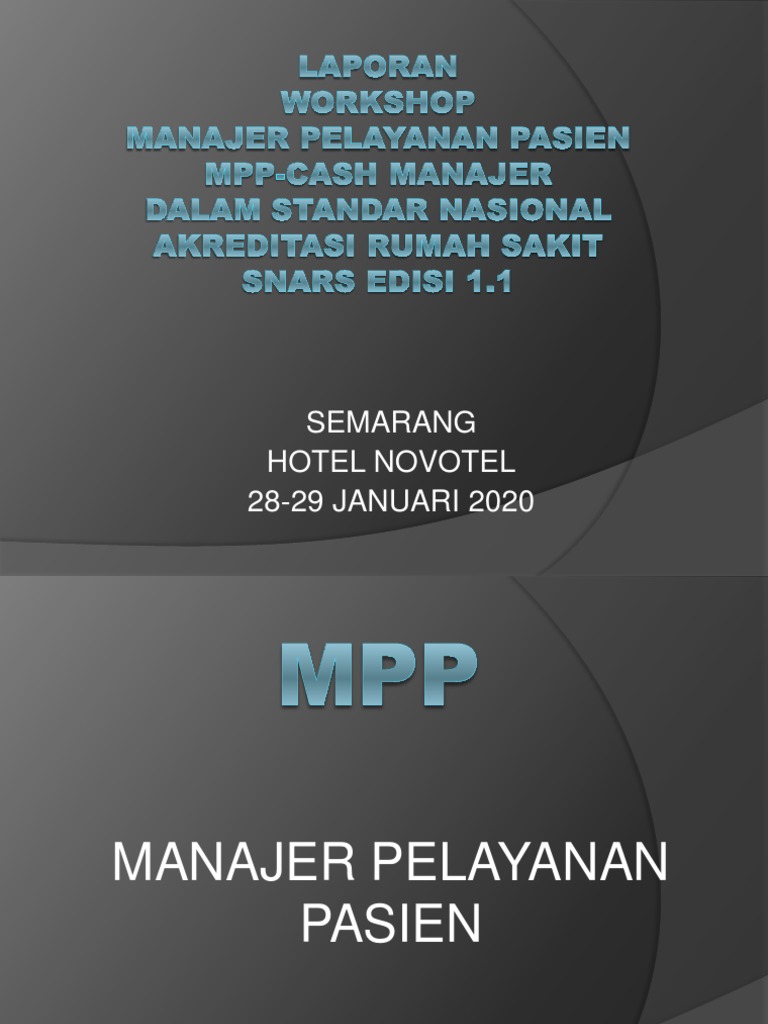 Laporan MPP | PDF
