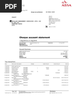 Capitec Bank Statement | PDF | Automated Teller Machine | Payments