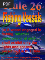 COLREG Navigation Lights and Shapes | PDF | Stern | Mast (Sailing)