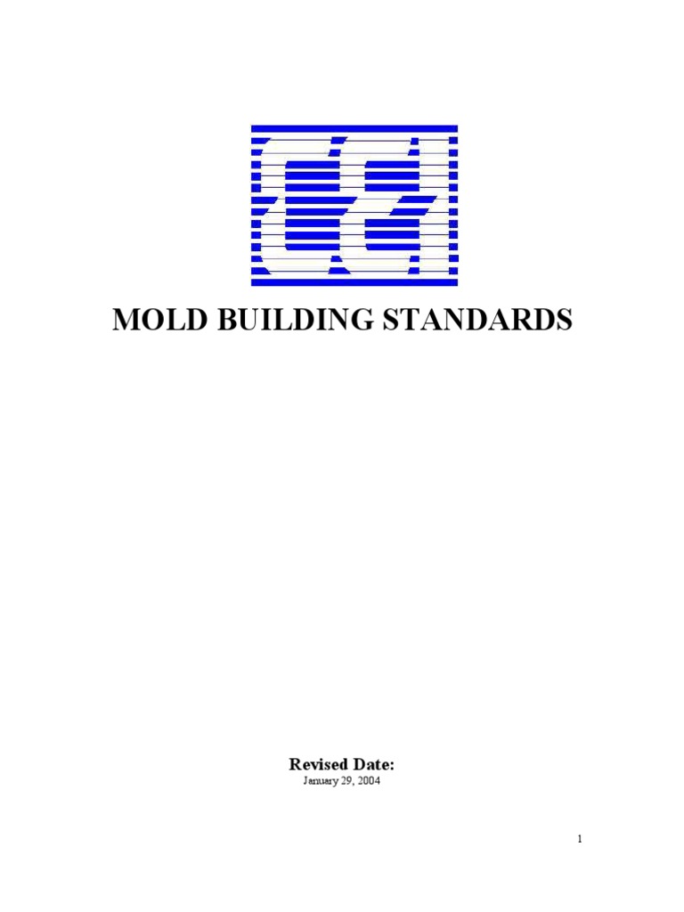Mold Building Standards: Revised Date | Download Free PDF ...