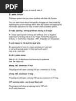 Bridge Bidding Beginner Quick Reference | PDF | Contract Bridge | Plain ...