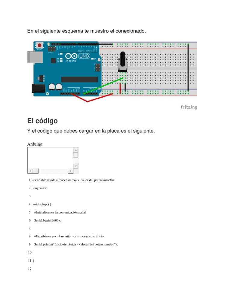 Codigos Arduino | PDF | Arduino | Electrónica
