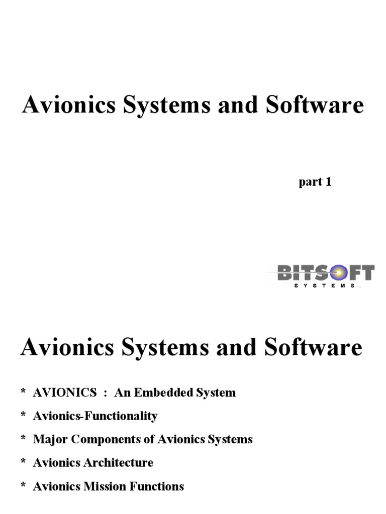 Avionics Systems and Software | PDF | Inertial Navigation System | Avionics