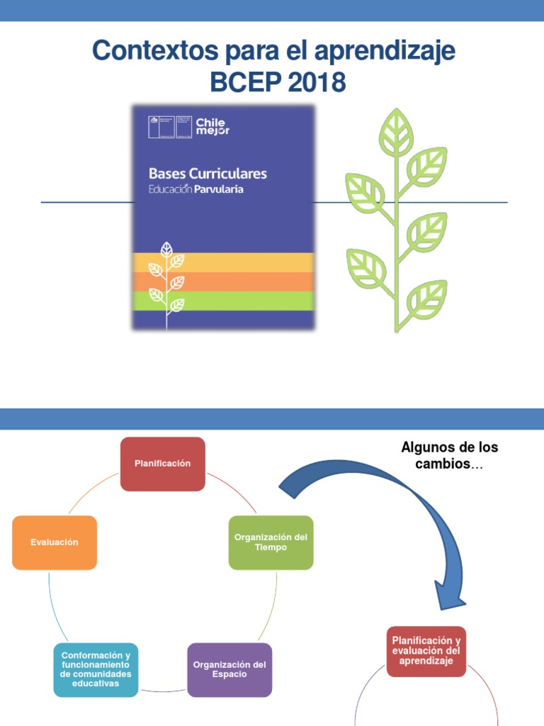PPT Contextos para El Aprendizaje BCEP | PDF | Evaluación | Aprendizaje