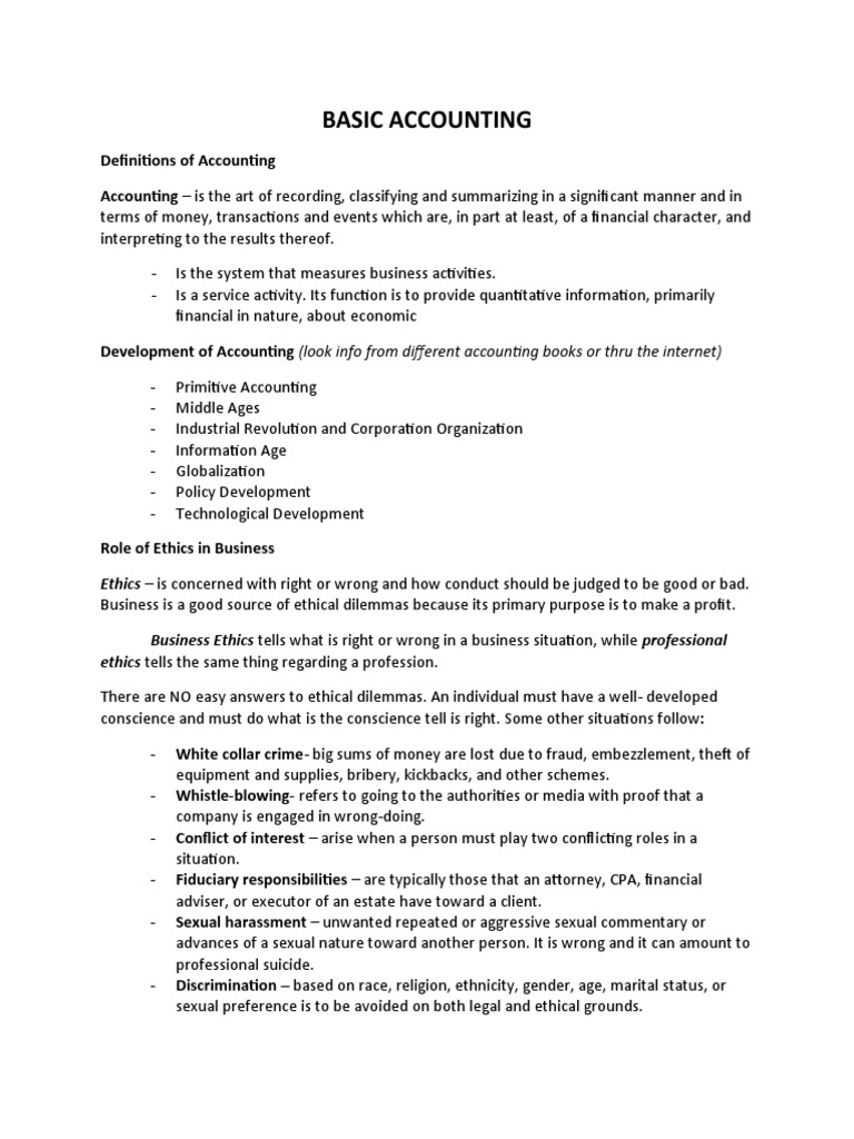 Basic Accounting - Bok | PDF | Audit | Financial Statement