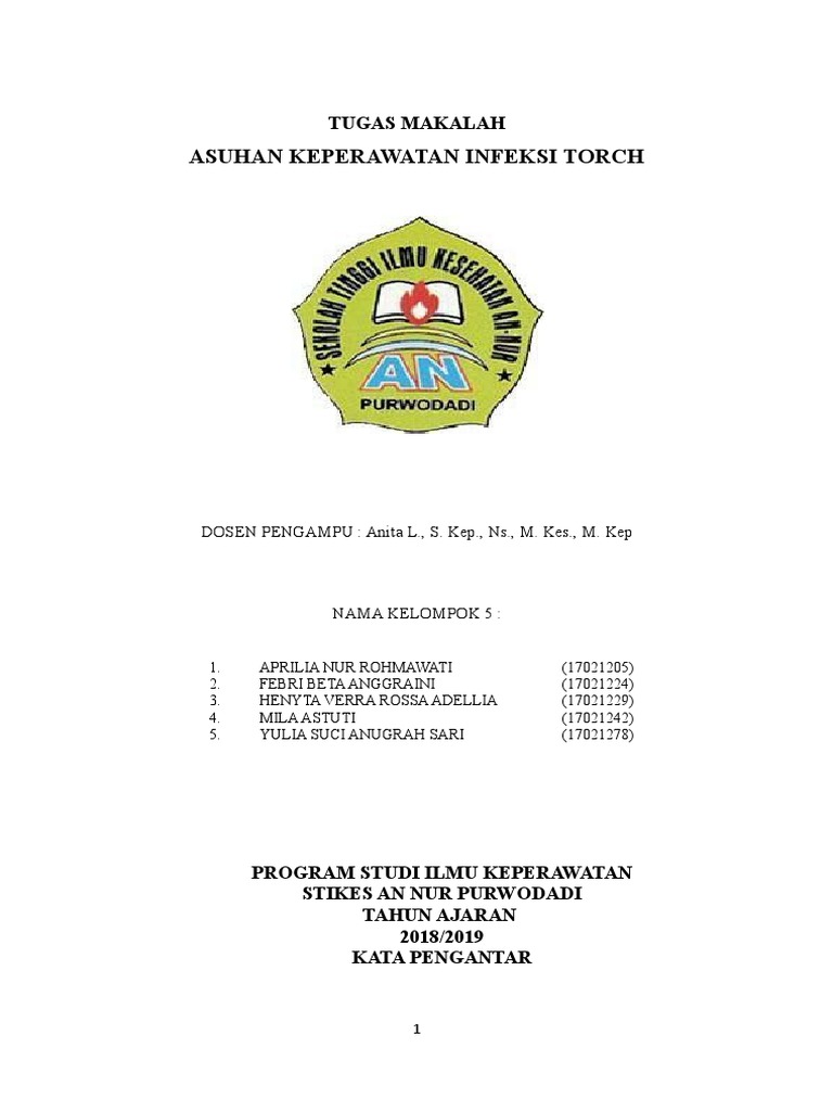 Askep Infeksi TORCH-1 New-1 | PDF