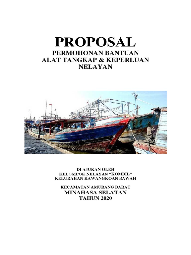 Proposal Kelompok Nelayan | PDF
