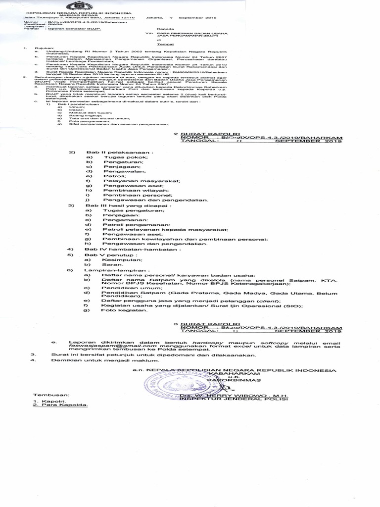 Format Laporan Semester Bujp | PDF