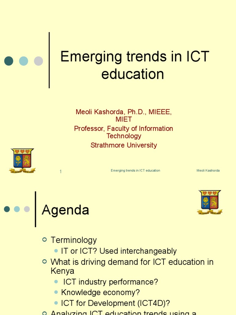 Ict Trends Education | PDF | Internet Protocol Suite | Information ...
