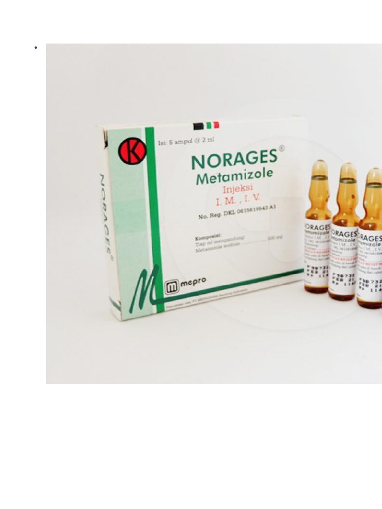 Norages Metamizole | PDF