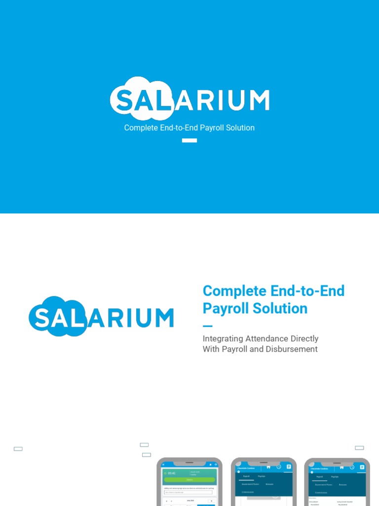 SALARIUM SALES PITCH DECK 2019 - Revised | PDF | Payroll | Automated ...