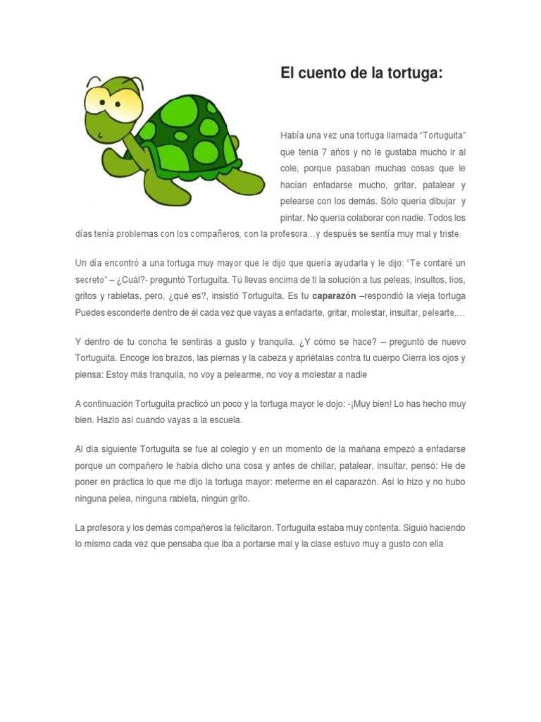 El Cuento de La Tortuga | PDF