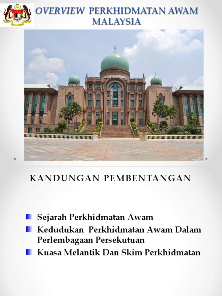 Overview Perkhidmatan Awam | PDF