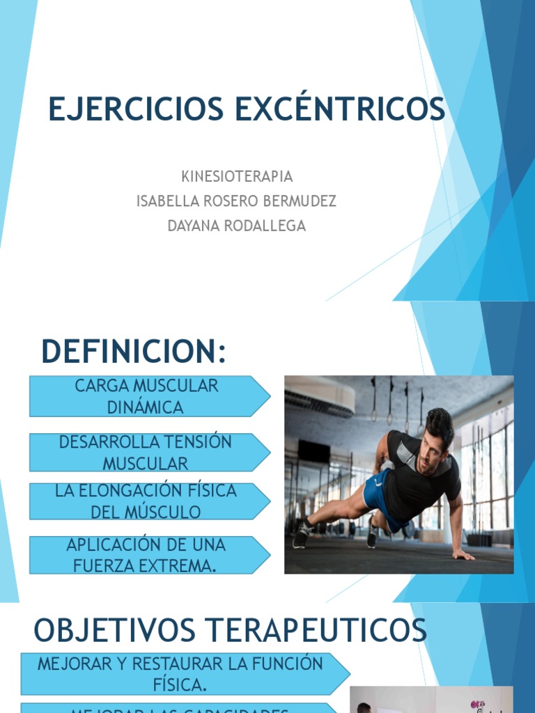 Ejercicios Excéntricos en Kinesioterapia | PDF | Enfermedades y ...