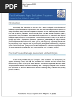 (English Version) Post-Earthquake Assessment Checklist | PDF | Beam ...