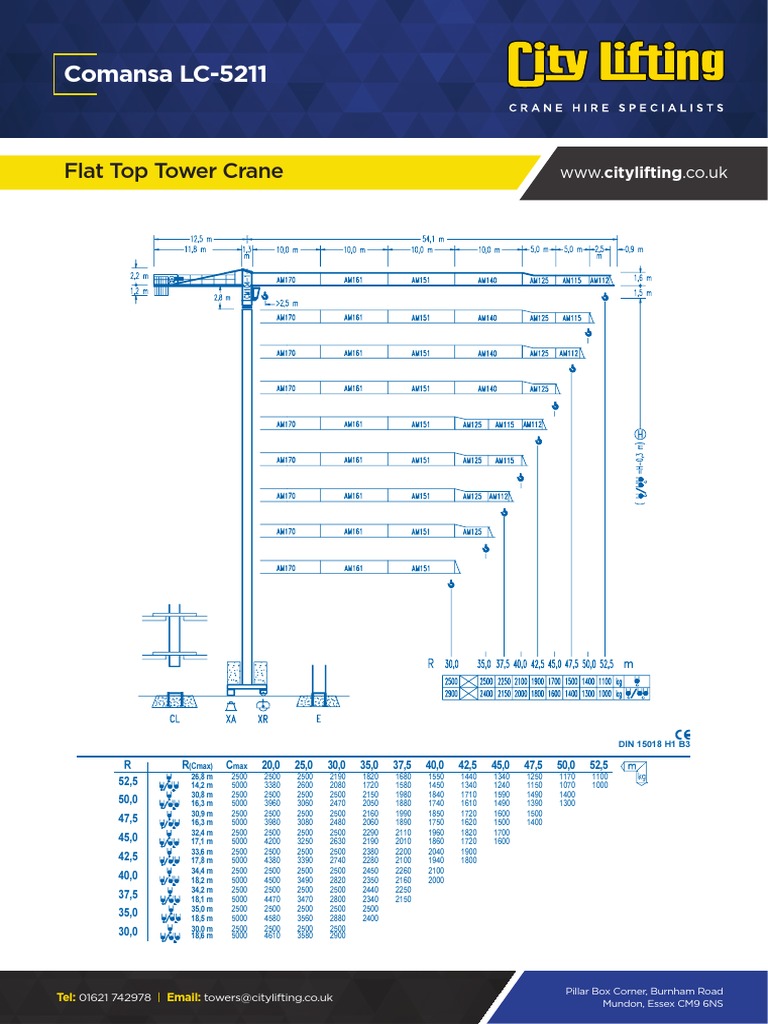 Comansa LC 5211 | PDF