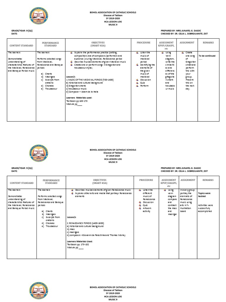 DLL Grade 9 | PDF | Composers | Singing