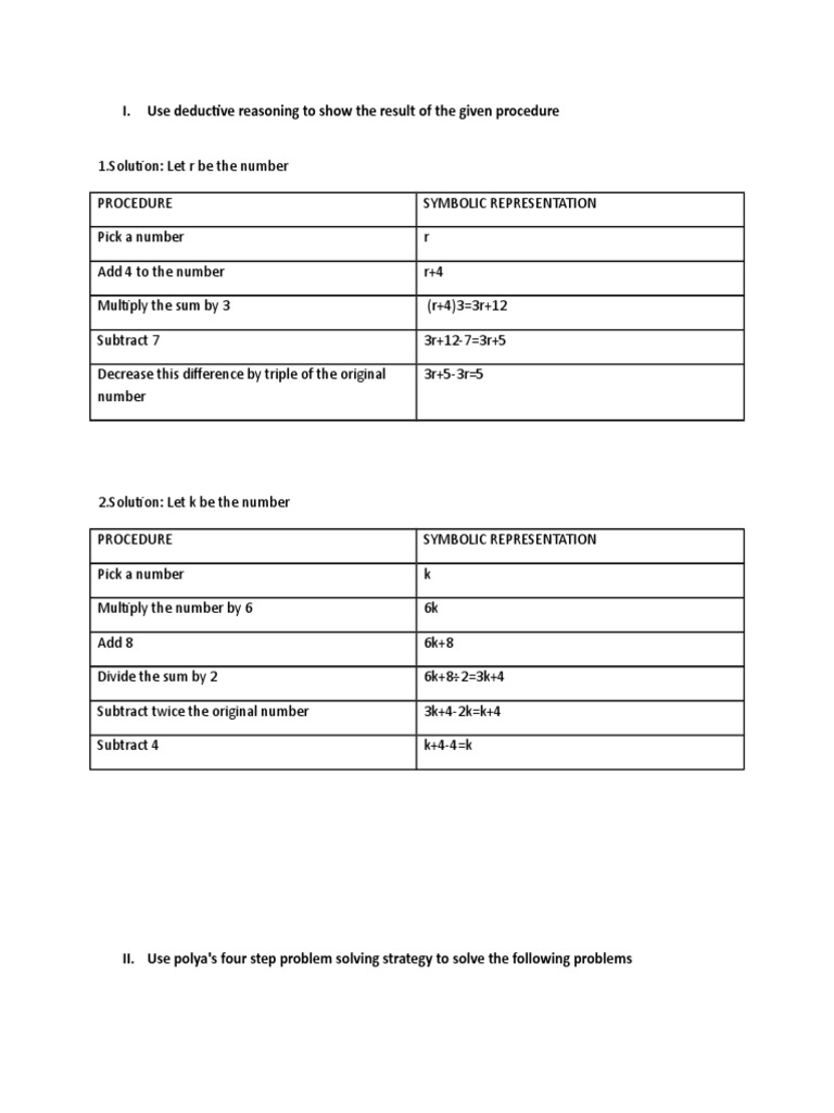 Deductive Reasoning | PDF | Mathematical Concepts | Mathematical Objects