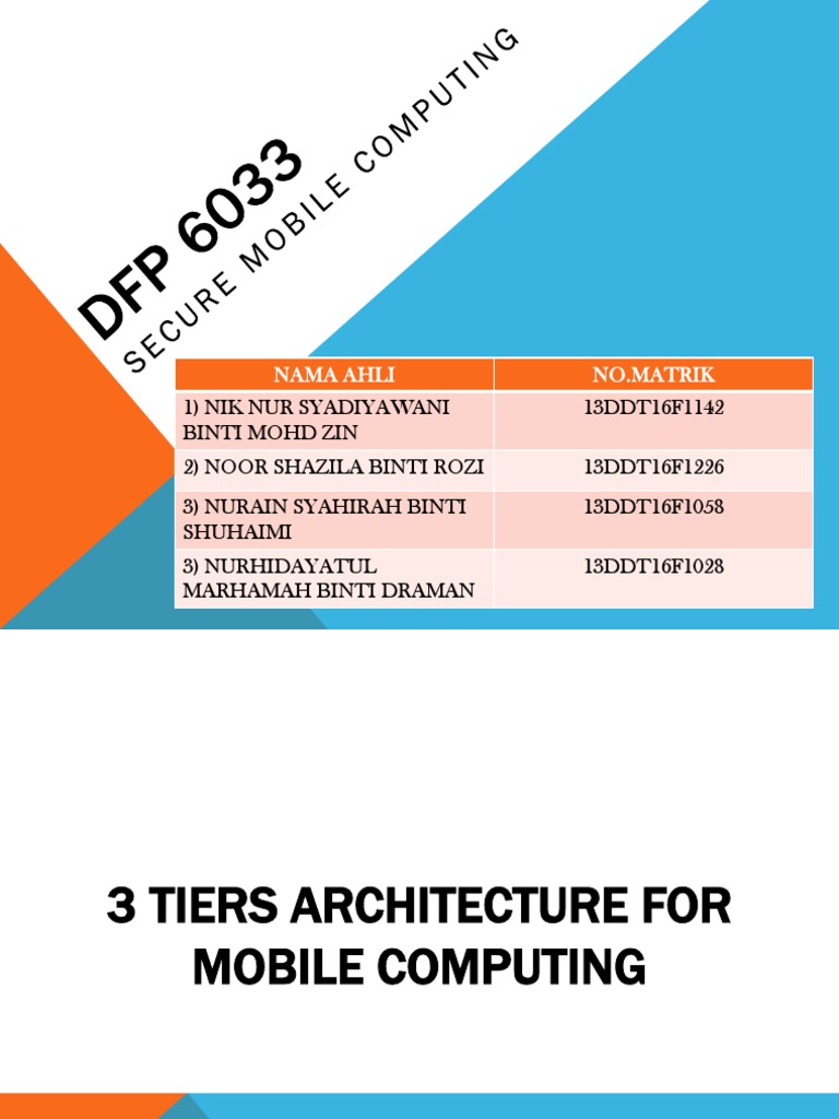 chp2 - Mobile Computing Architecture | PDF