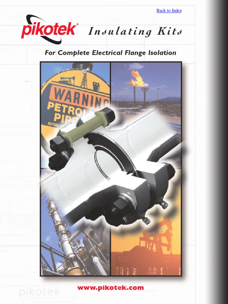 Insulating Kits for Complete Flange Isolation | PDF | Washer (Hardware ...