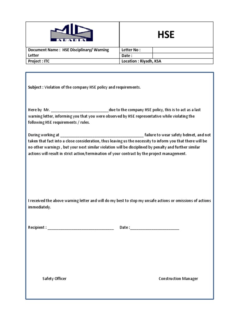 Warning Letter | PDF