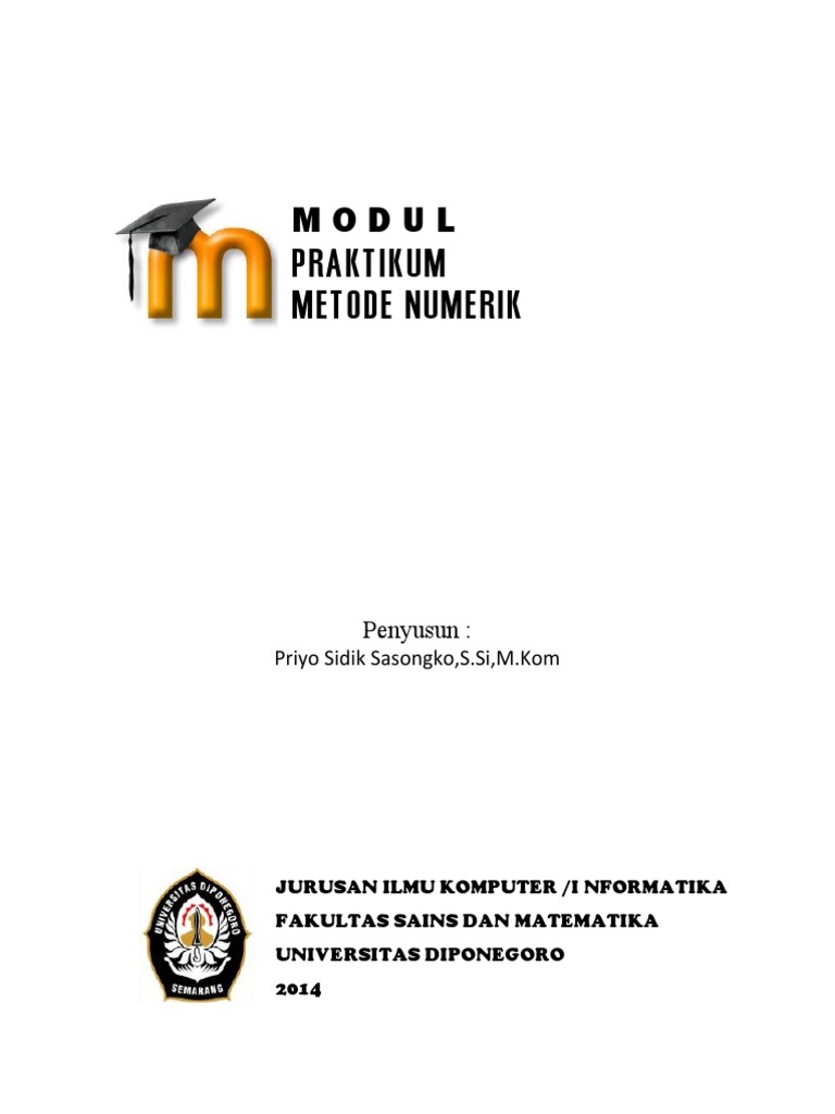 PRAKTIKUM METODE NUMERIK Penyusun PDF | PDF