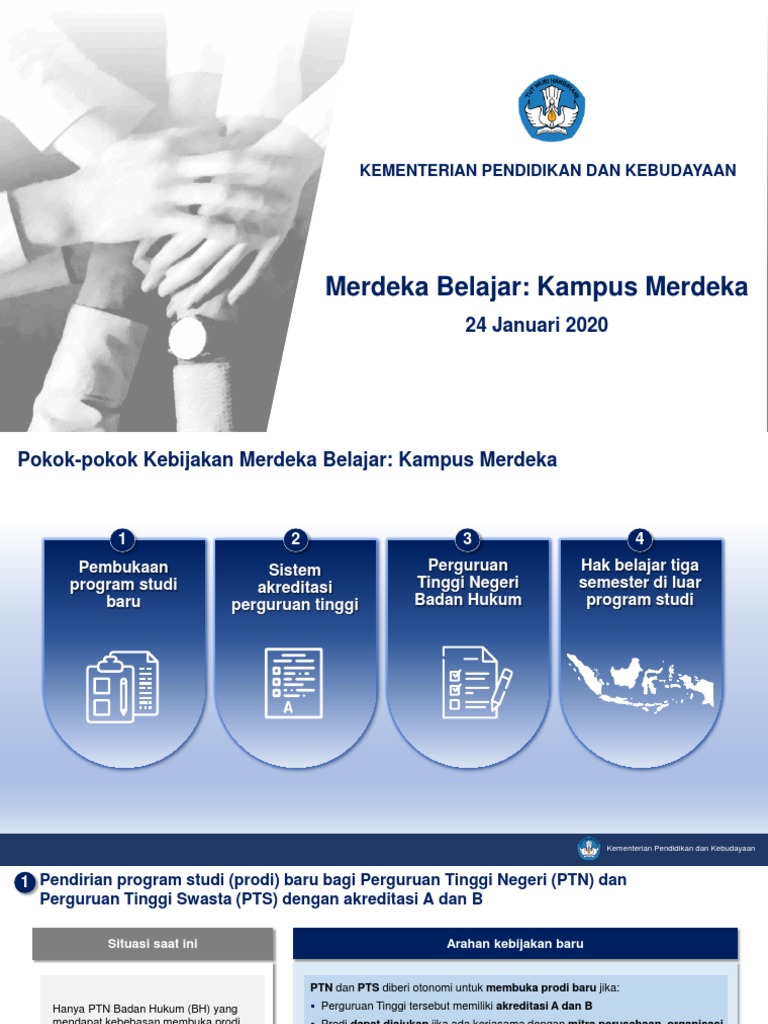 Kebijakan Akreditasi Prodi Baru PTN dan PTS | PDF