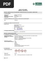 MSDS Liquor Ammonia | PDF | Ammonia | Water