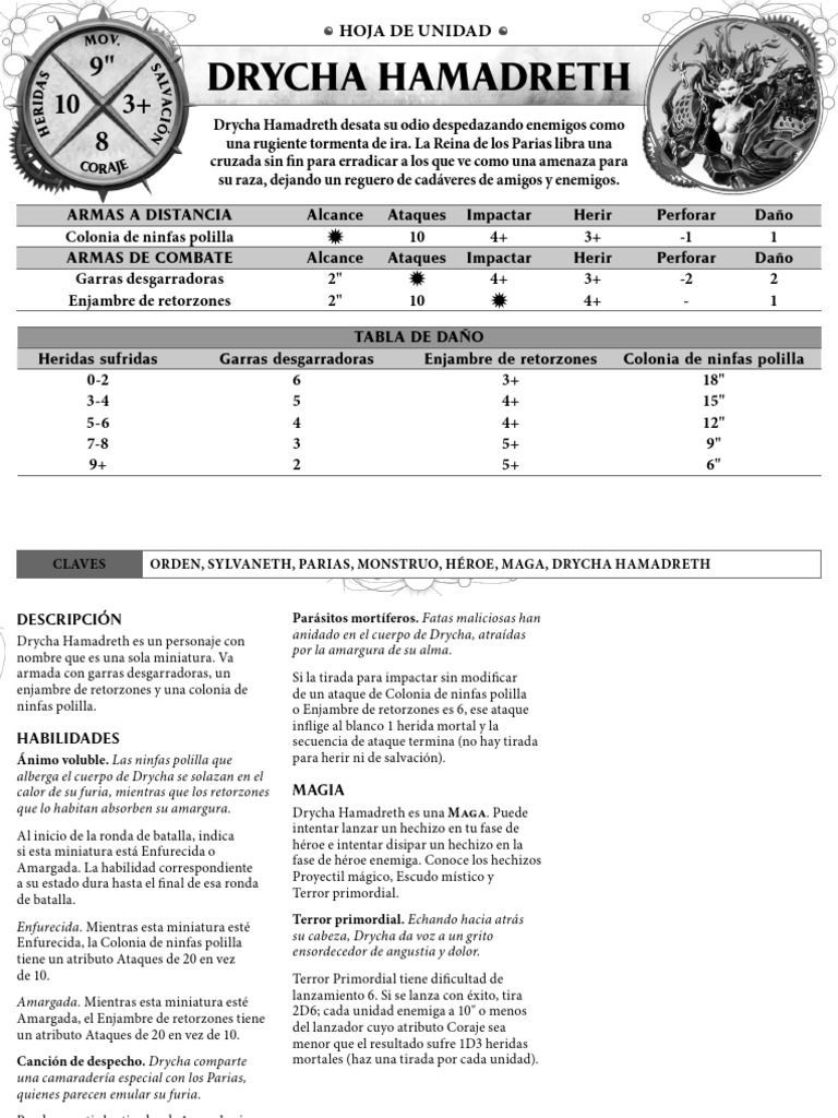 AoS Drycha Hamadreth SPA | PDF | Ocio | Deportes