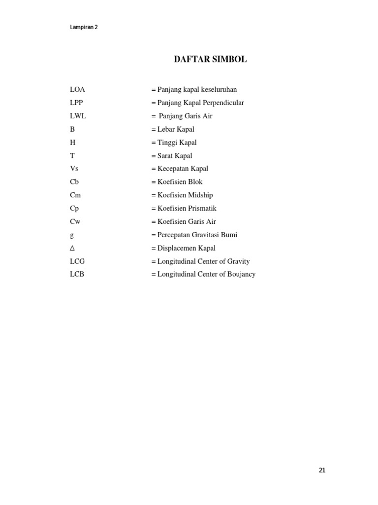 Daftar Simbol PDF | PDF