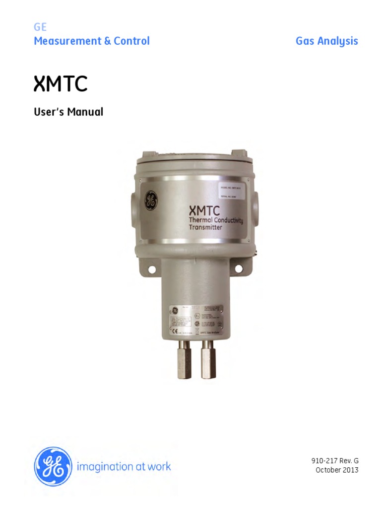 GE XMTC Manual | PDF | Valve | Flow Measurement