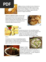 Region 10 Food Delicacies and Accomodations | PDF