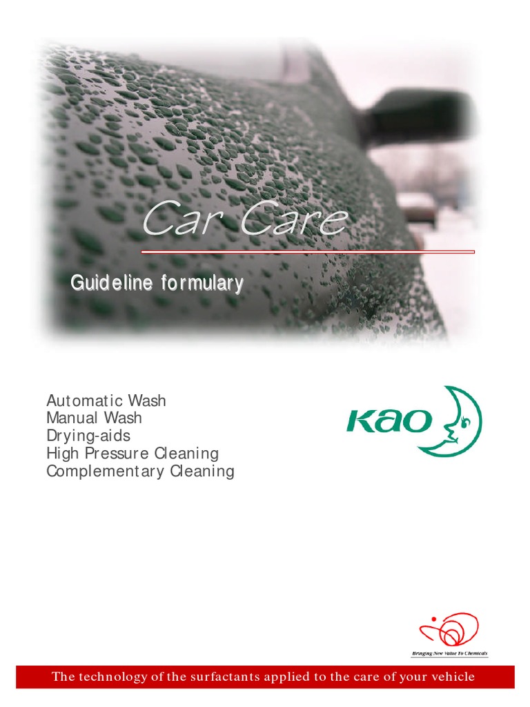 Formular CAR CARE | PDF | Chemical Substances | Chemistry