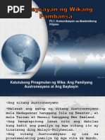 Paliwanag Sa Tema NG Buwan NG Wika | PDF