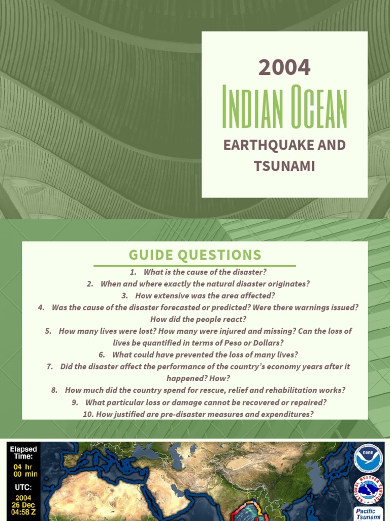 2004 Indian Ocean Earthquake and Tsunami | PDF | Tsunami | Earthquakes