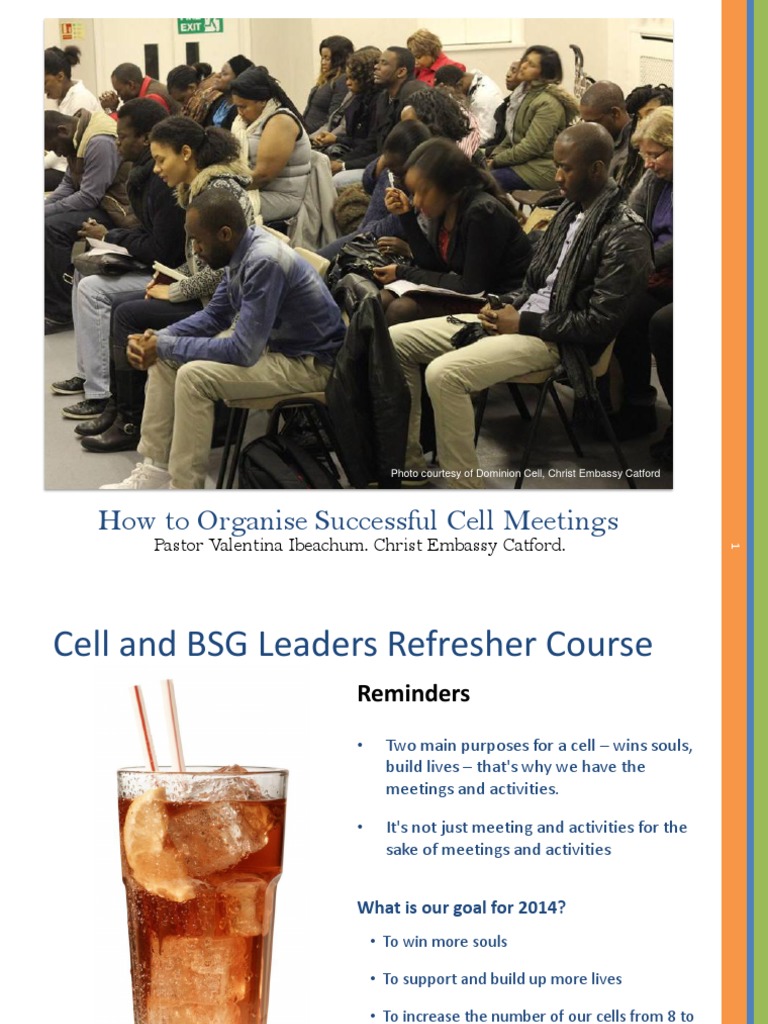 How To Organise Successful Cell Meetings | PDF | Prayer | Christian ...