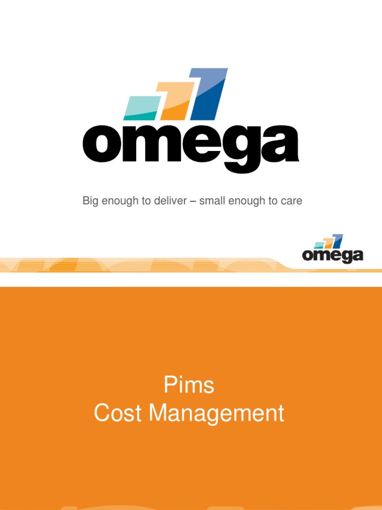 Introduction To Pims Cost Management | PDF | Business | Economies