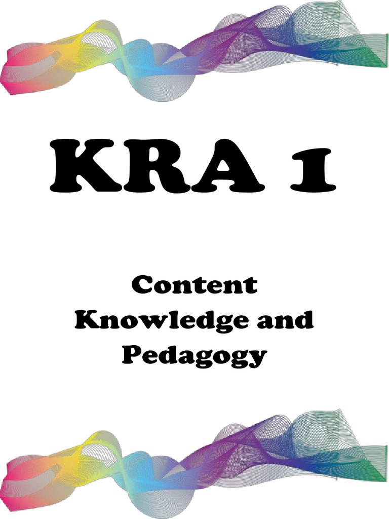 KRA, Objectives, MOVs | PDF | Educational Assessment | Classroom Management