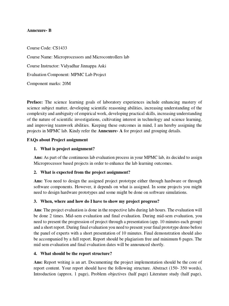 Project Dets Microprocessor | PDF | Prototype | Laboratories
