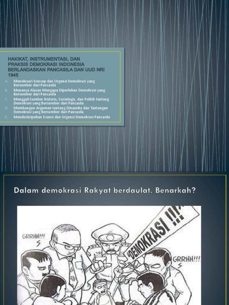 Demokrasi Menurut Uud'45 | PDF