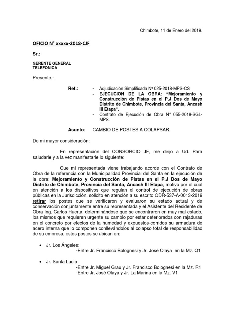 Carta Telefonica | PDF
