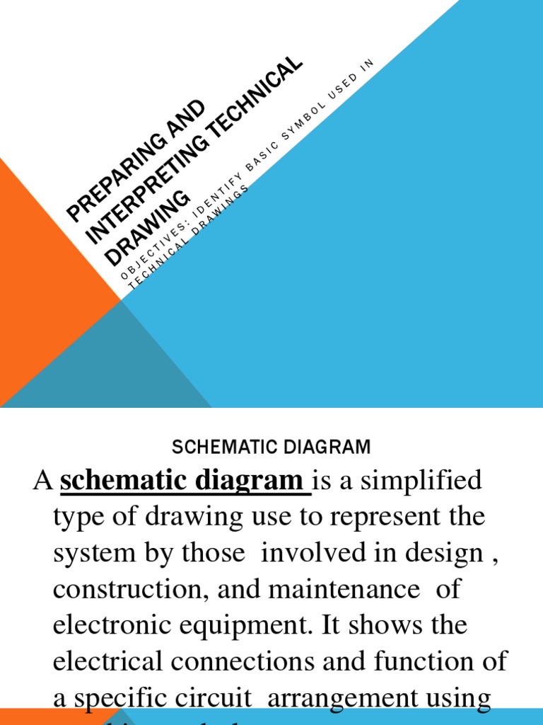Preparing and interpreting technical drawing.pptx | Electrical ...