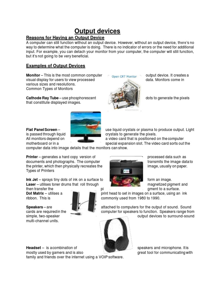 4 Output Pdf Printer Computing Computer Monitor