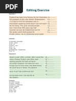 Class 9 Error Correction Exercise | PDF